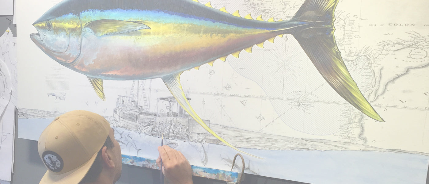 Saltwater Game Fish Art