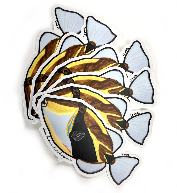 humuhumunukunukuāpuaʻa sticker - Studio Abachar