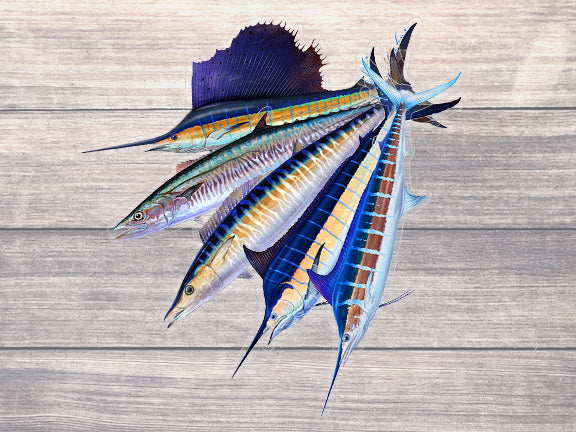 Pelagic sticker combo pack (SP) - Studio Abachar